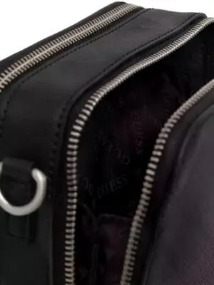 Guess Torino Saffiano Effect Logo Plaque Belt Bag