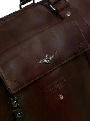 AERONAUTICA MILITARE Leather Holdall