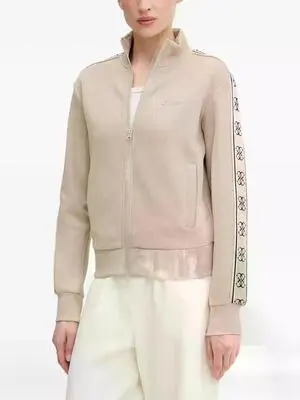 Guess Logo Tape Zip-up Sweater