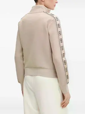 Guess Logo Tape Zip-up Sweater