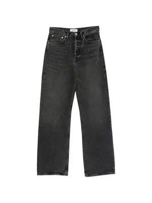 AGOLDE Faded Effect Wide-leg Jeans - Grey