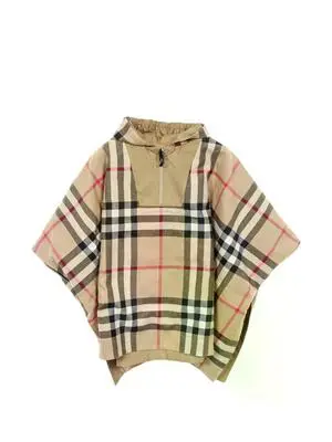 Burberry 2020s Checked Hooded Cape