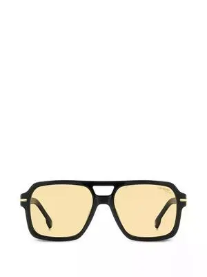 Carrera Eyewear Geometric Frame Sunglasses - Black