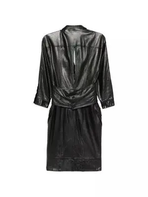 A.N.G.E.L.O. VINTAGE CULT 1980s Button-down Leather Coat