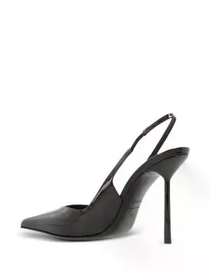 LE SILLA Vivienne Leather Pumps - Brown
