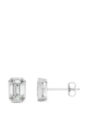 Diamond Essentials Emerald-cut Diamond Earrings