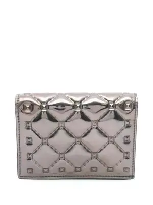 Valentino Garavani 2010s Rockstud Wallet - Silver