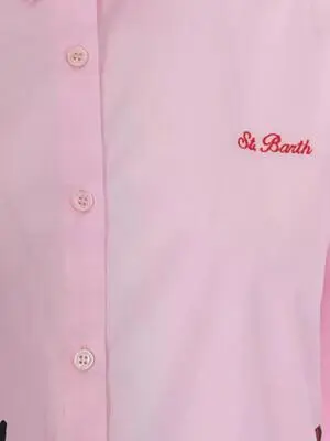 MC2 SAINT BARTH Brigitte Button-down Shirt - Pink