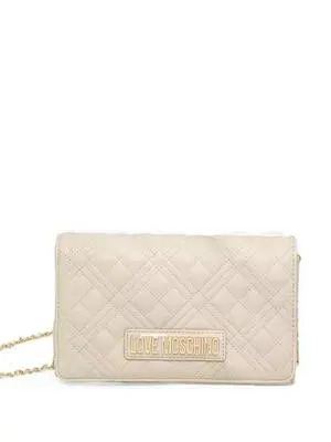 Moschino Quilted Cross Body Bags