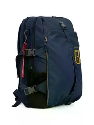 AERONAUTICA MILITARE Backpack With Camouflage Lining And Logo Patch