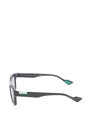 Gucci Logo Plaque Square-frame Sunglasses