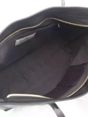 VIVIENNE WESTWOOD Saffiano Orb Tote Bag - Black