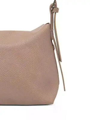 Patrizia Pepe Grained Leather Shoulder Bag