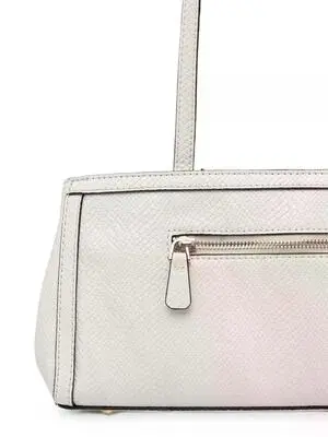 Guess Buckle-detail Logo-charm Tote Bag - Neutrals