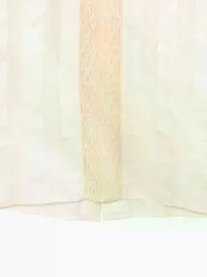 Valentino Garavani 1980s Striped Lace-panel Blouse