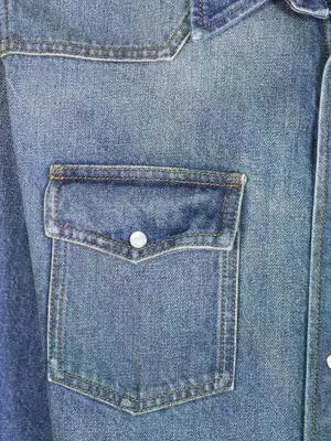 MAISON MARGIELA Faded Wash Denim Overshirt