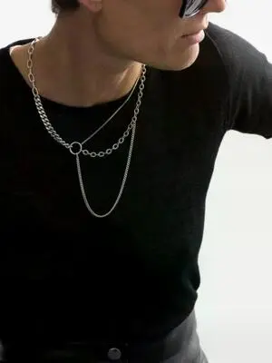 Saskia Diez Mixmatch Chain Necklace