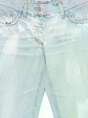 Dolce & Gabbana 2000s Bleached Effect Jeans