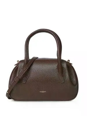 Yuzefi Mini Oyster Duffle Handbag - Brown