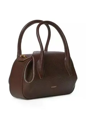 Yuzefi Mini Oyster Duffle Handbag - Brown