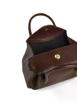 Yuzefi Mini Oyster Duffle Handbag - Brown