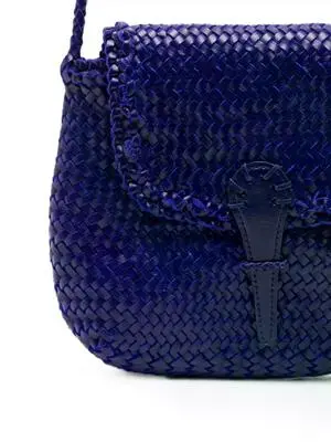 Dragon Diffusion Mini City Leather Crossbody Bag - Blue