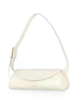 JIL SANDER Small Cannolo Shoulder Bag - Neutrals