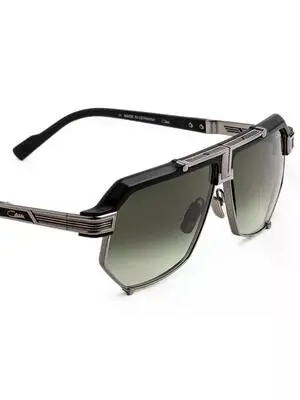 Cazal Geometric Frame Sunglasses