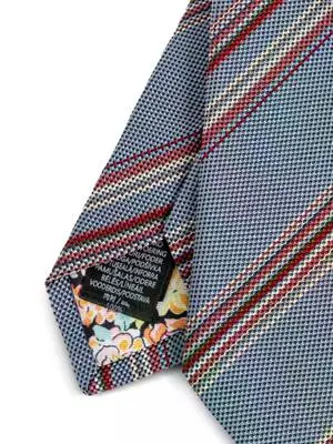 Paul Smith Diagonal Stripe Silk Tie