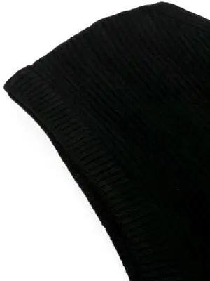 Rick Owens Ribbed Knit Balaclava