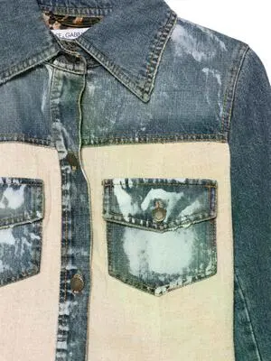 Dolce & Gabbana Paneled Denim Jacket