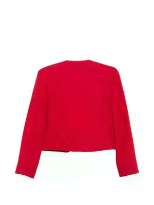 Moschino Embroidered Button-up Jacket