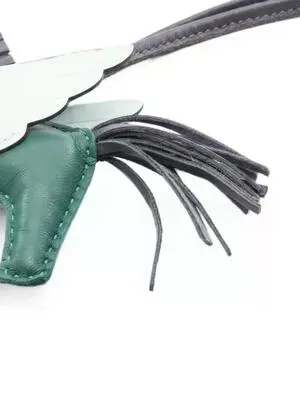 Hermès Rodeo Pegasus Leather Bag Charm - Green