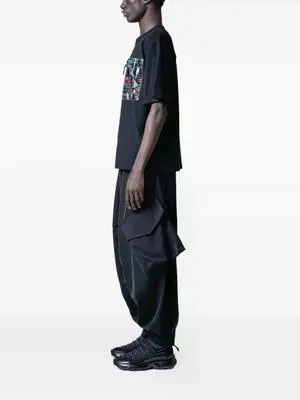 YOSHIOKUBO Cotton Jersey Zip-pocket T-shirt