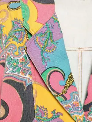 Roberto Cavalli 2000s Paisley-print Cotton Jacket - Pink