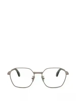 Moncler Geometric Frame Eyeglasses - Neutrals