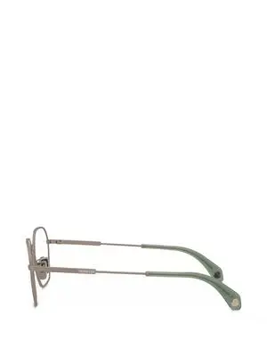 Moncler Geometric Frame Eyeglasses