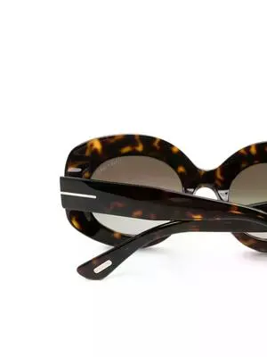 TOM FORD Claudette Round-frame Sunglasses