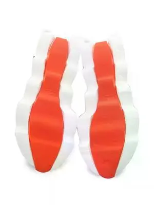 Hermès Knit Fabric Slip-on Sneakers