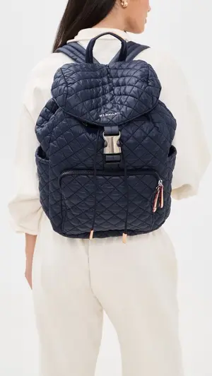 Mz Wallace Metro Quilted Diaper Backpack