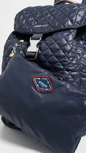 Mz Wallace Metro Quilted Diaper Backpack