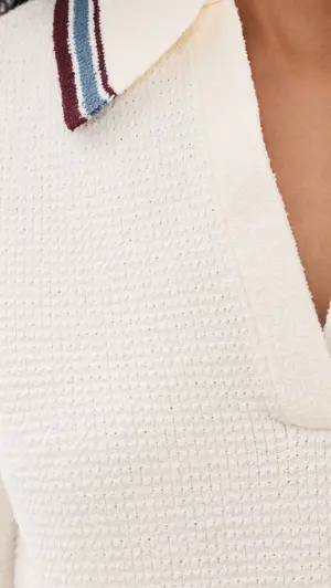 Veronica Beard Quinelle Knit Polo