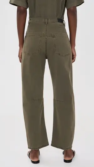 DL1961 Bilie Easy Barrel High Rise Ankle Pants