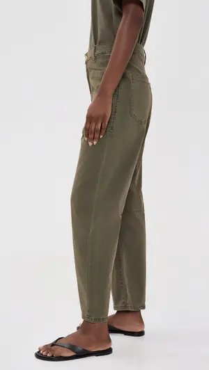 DL1961 Bilie Easy Barrel High Rise Ankle Pants