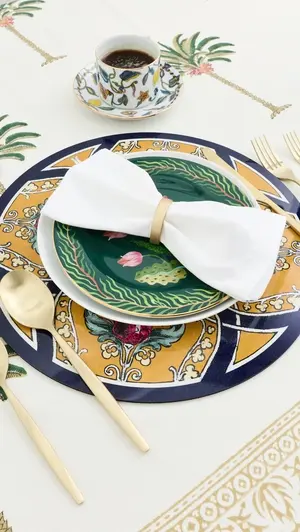 La DoubleJ Set Of 2 Disk Placemats
