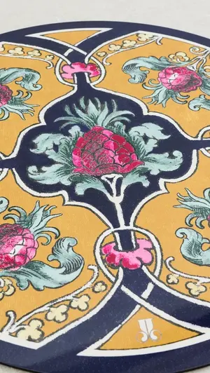 La DoubleJ Set Of 2 Disk Placemats