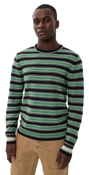 Paul Smith Wool Crew Neck Sweater - Medium Green