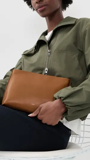 Vince Top Zip Pouch