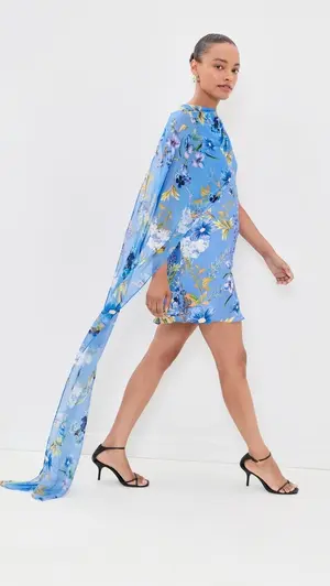 Hemant & Nandita Ayka Sash Mini Dress