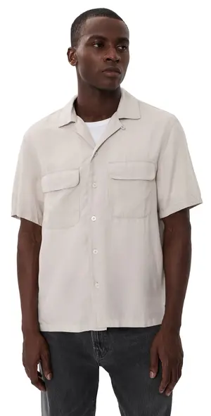 Madewell Short Sleeve Tencel Shirt